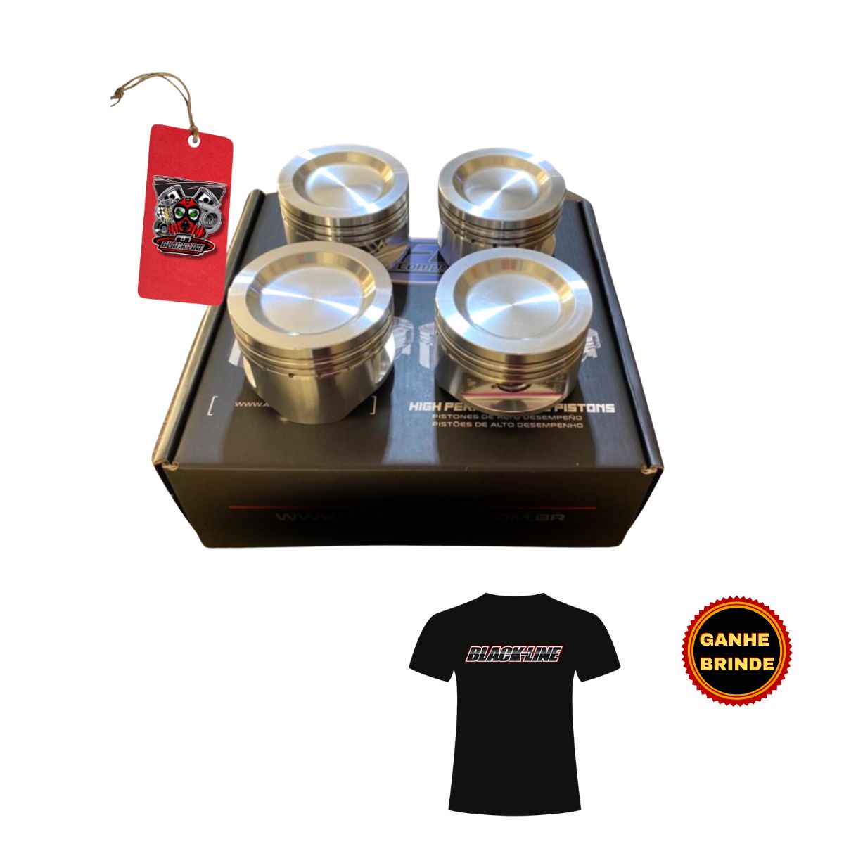 PISTAO AFP AP 1.6 TURBO - BlackLine Perfomance