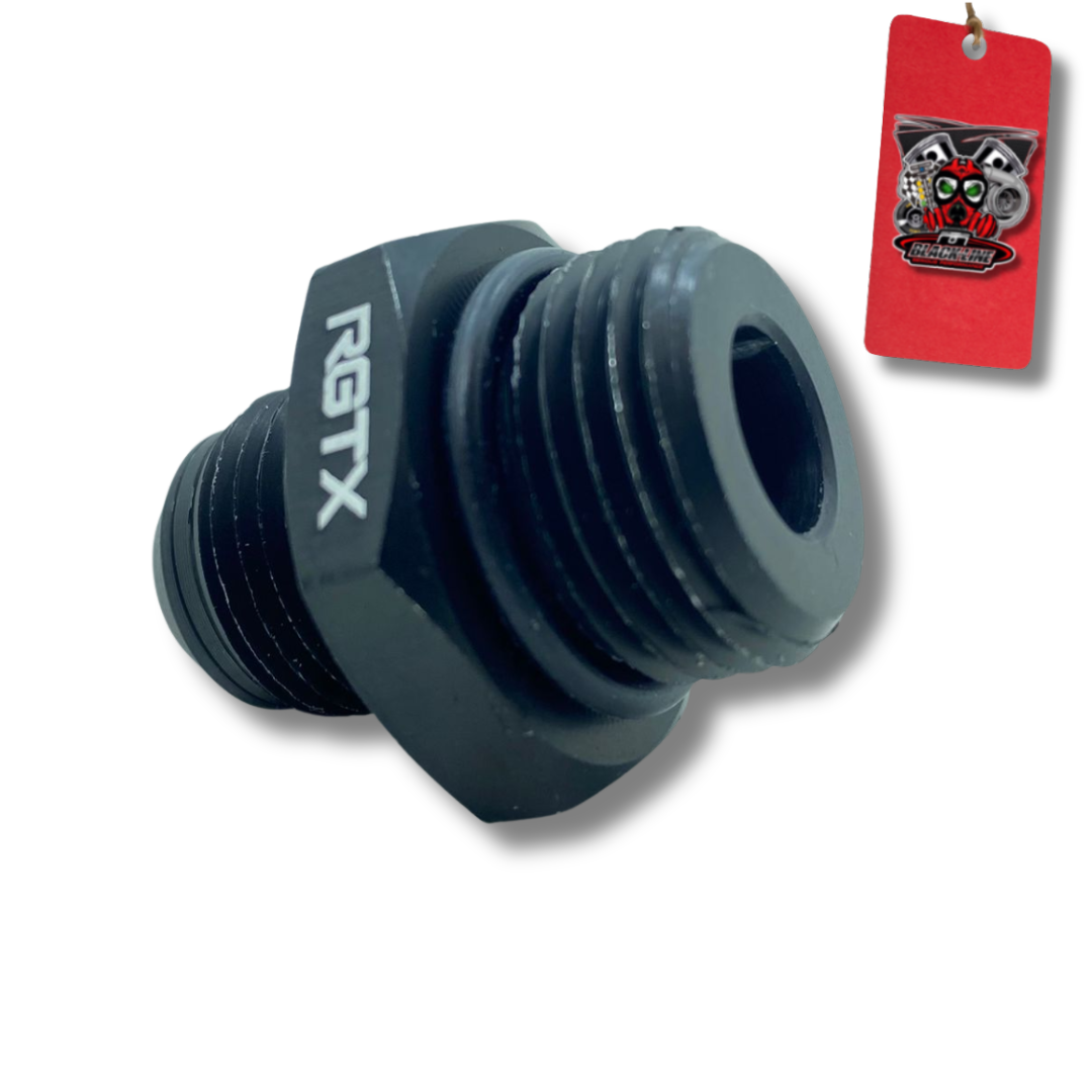 NIPLE AEROQUIP 10AN ORING X 8AN - RGTX - BlackLine Perfomance