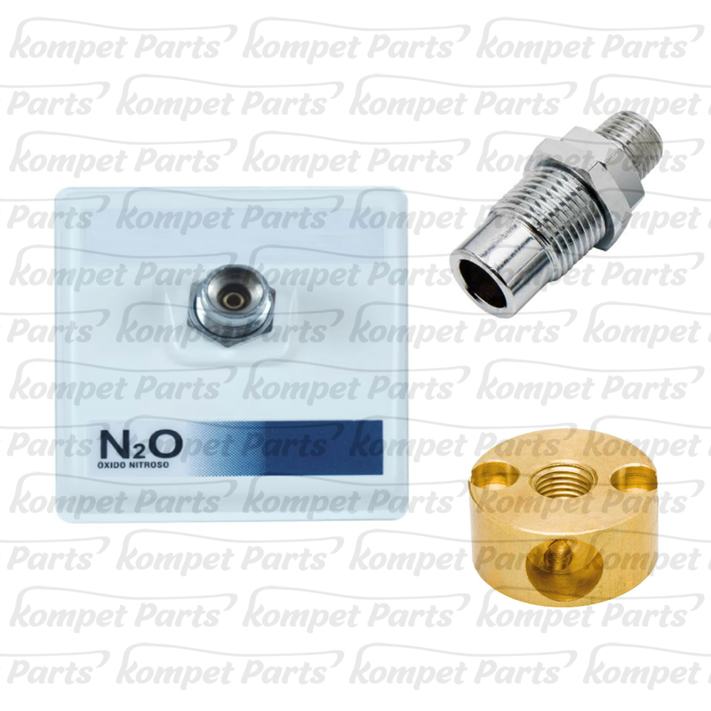 Kit - Posto Parede Externo Óxido Nitroso - N2O - Gases Medicinais ...