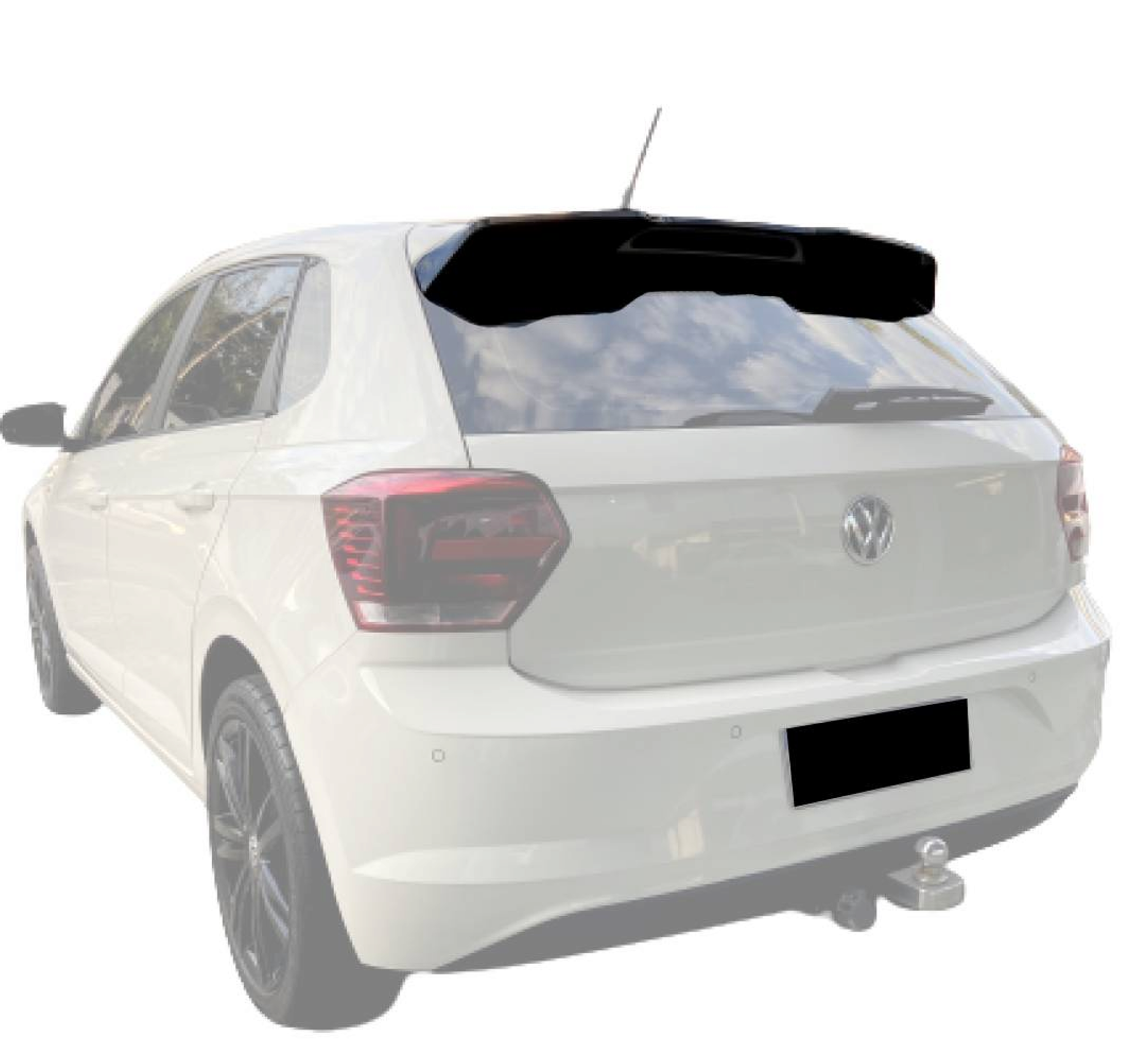 Aérofolio Spoiler Polo Gts Tsi 2018 2019 2020 2021 2022 2023 2024 ...