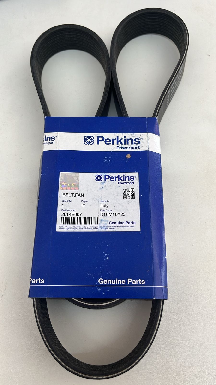 2614E007 - Correia do alternador - ventilador - Perkins - DED Peças