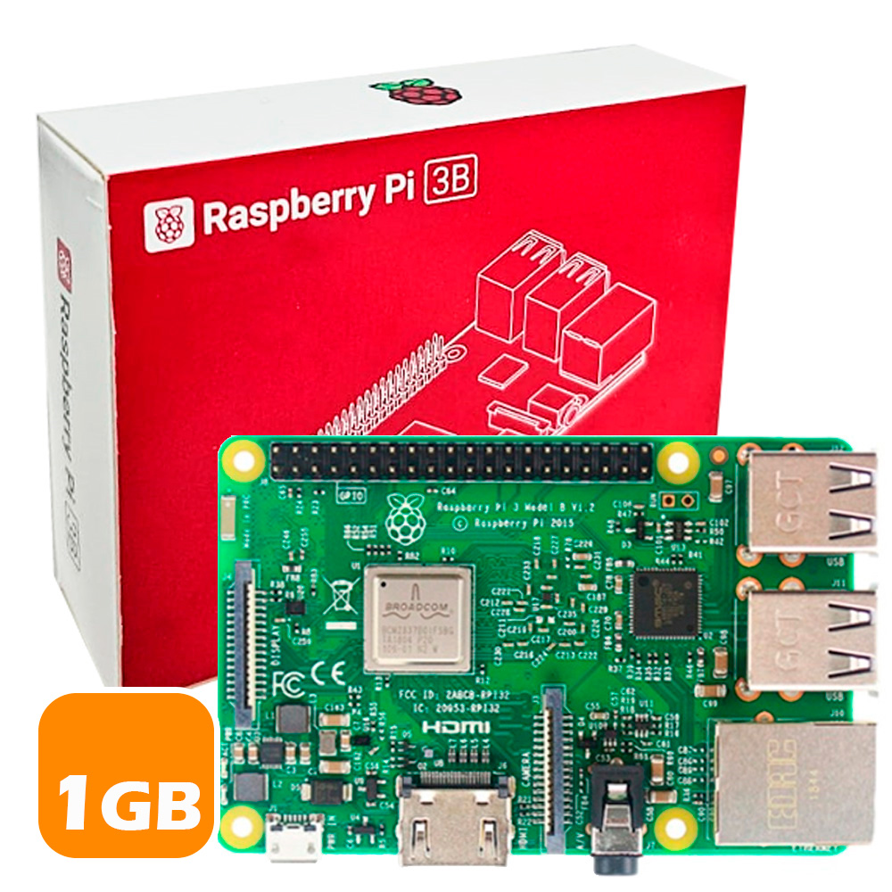 Raspberry Pi 3 Model B Anatel - Orix Tecnologia