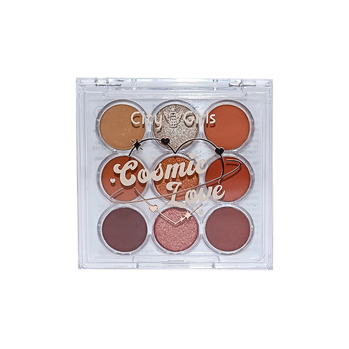 Paleta de Sombras Cosmic Love City Girls - Pegue Pegue