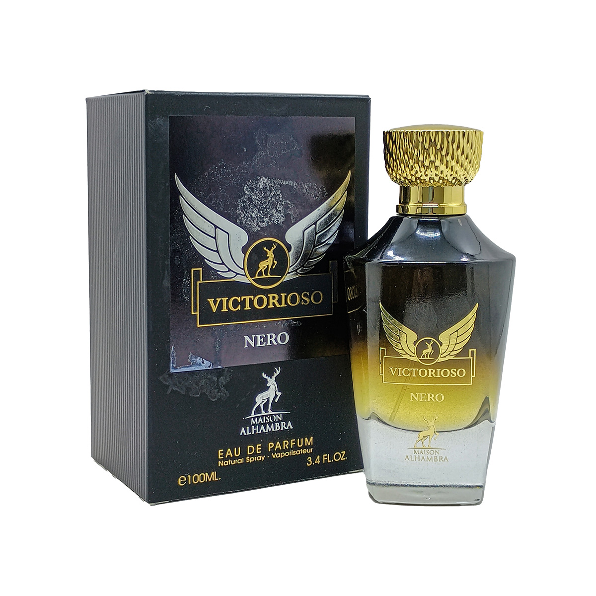 Perfume Masculino Victorioso Nero Maison Alhambra 100ml - Pegue Pegue