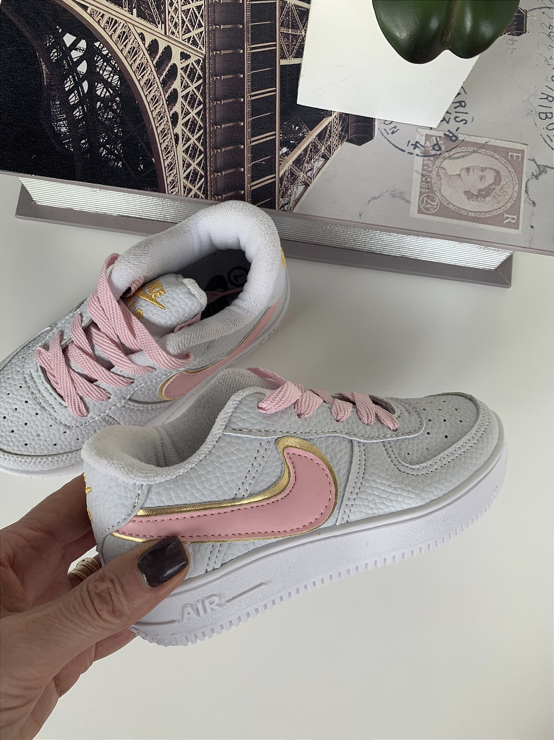 TÊNIS NIKE ROSA 20 AO 33 - Pingo de Gente