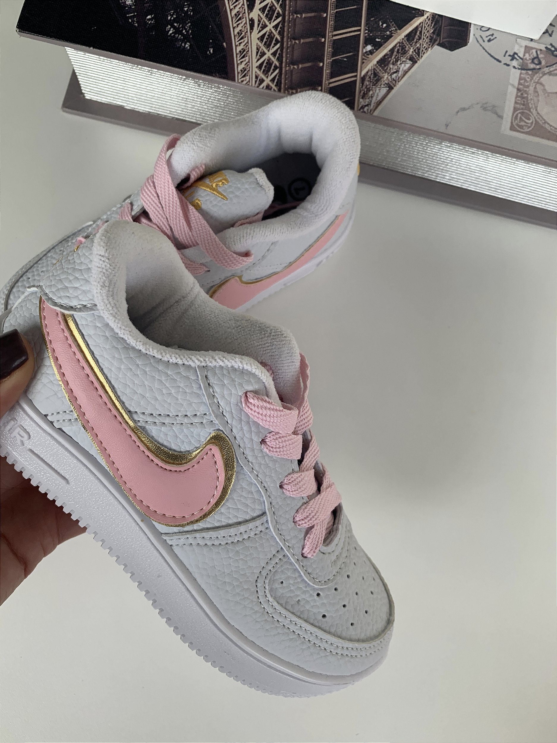 TÊNIS NIKE ROSA 20 AO 33 - Pingo de Gente