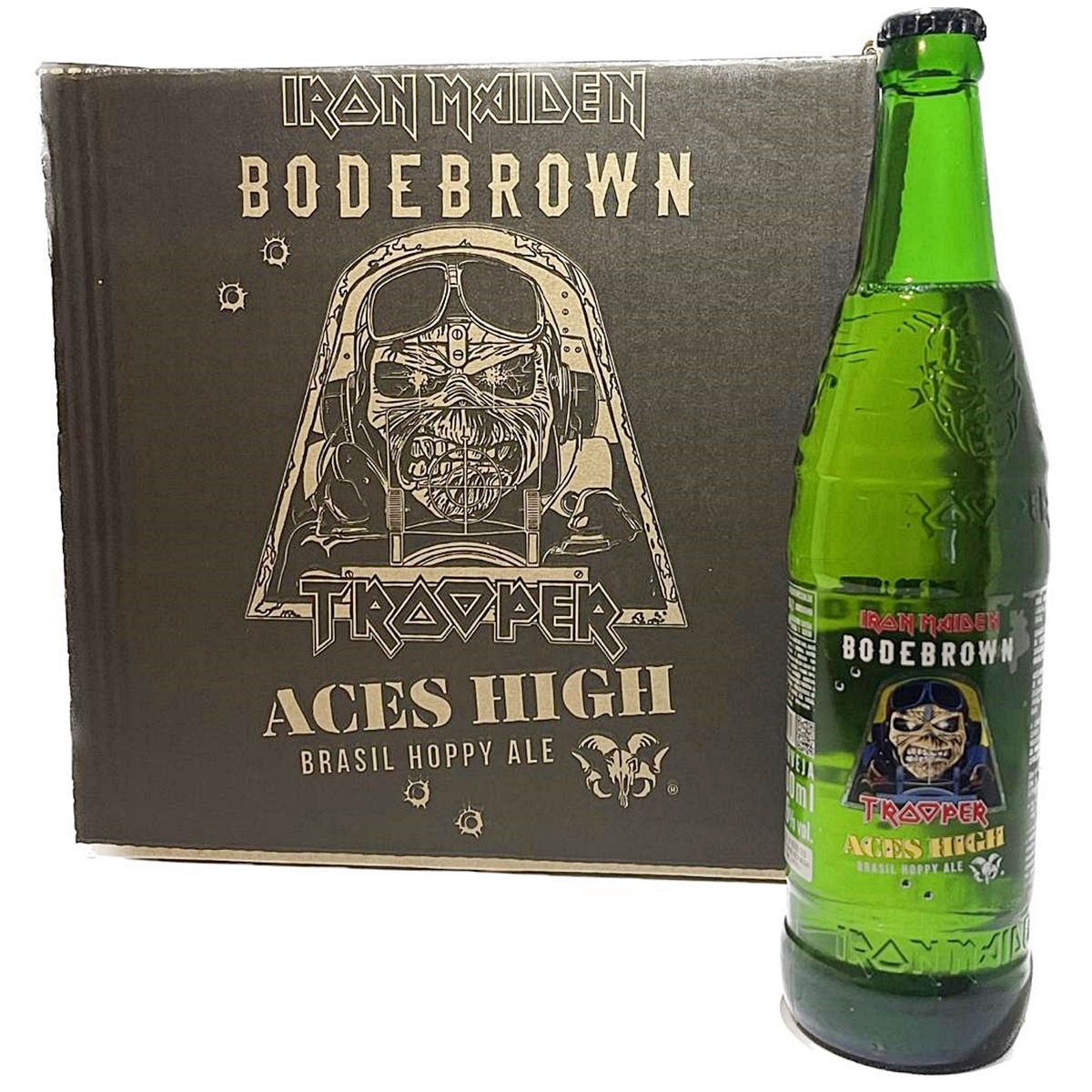 Cerveja Aces High Iron Maiden Trooper 600ml - Loja Beer Rock