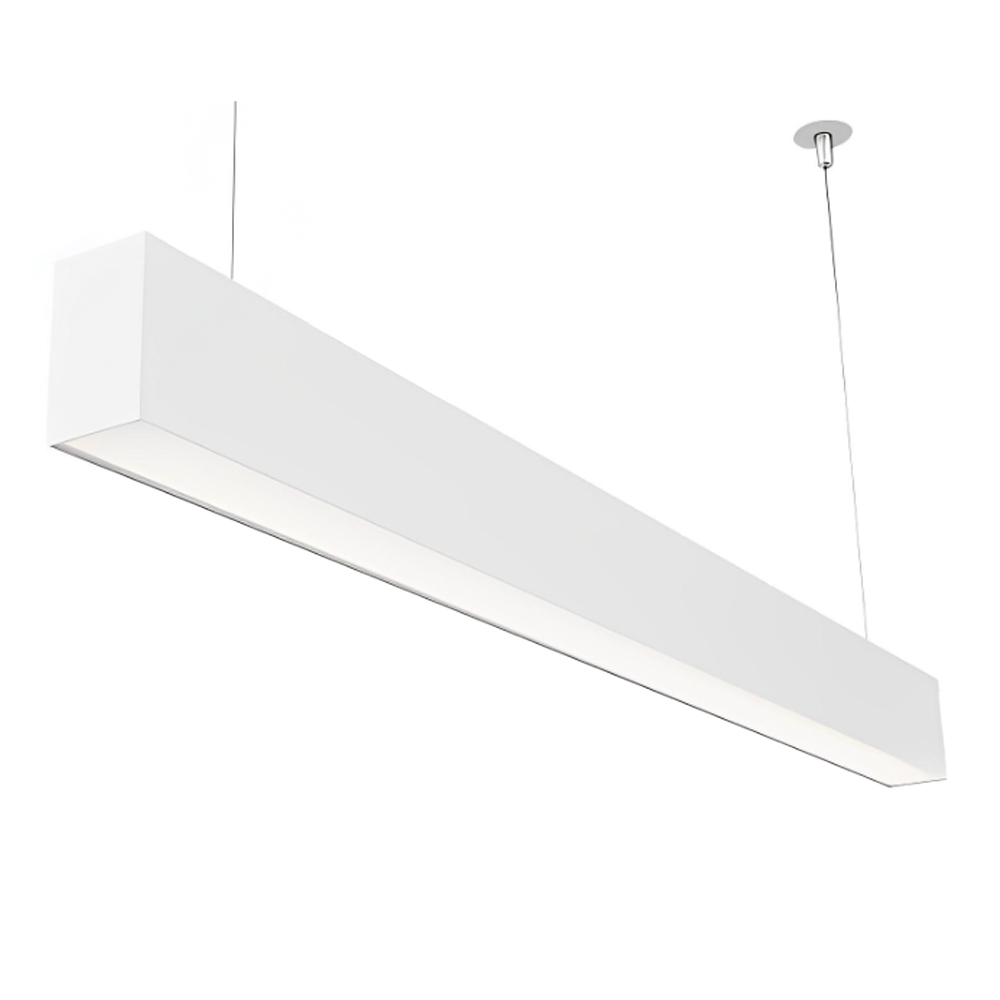 Pendente LED Linear Industrial 8,4x64x8cm Aço Lumilandia 442268 ...