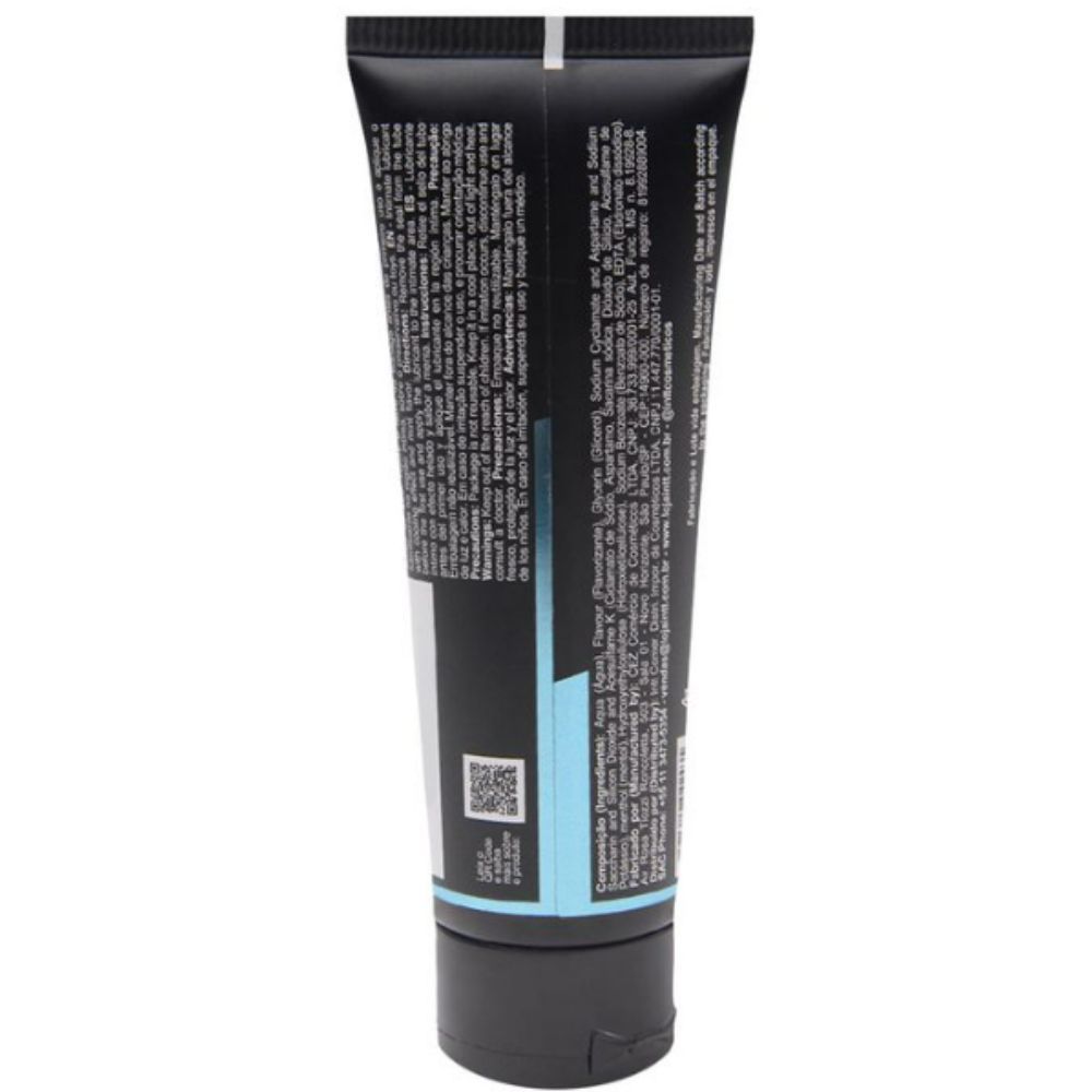 Intt Ice Black Lubrificante Íntimo Sabor Menta Efeito Gelado - Hotspace