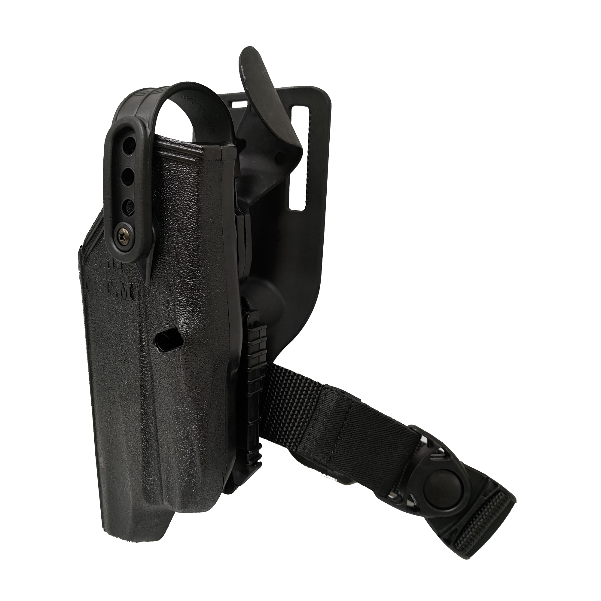 Coldre para Glock com Lanterna com Garfo - Preto (Phantom Maynards) - S ...