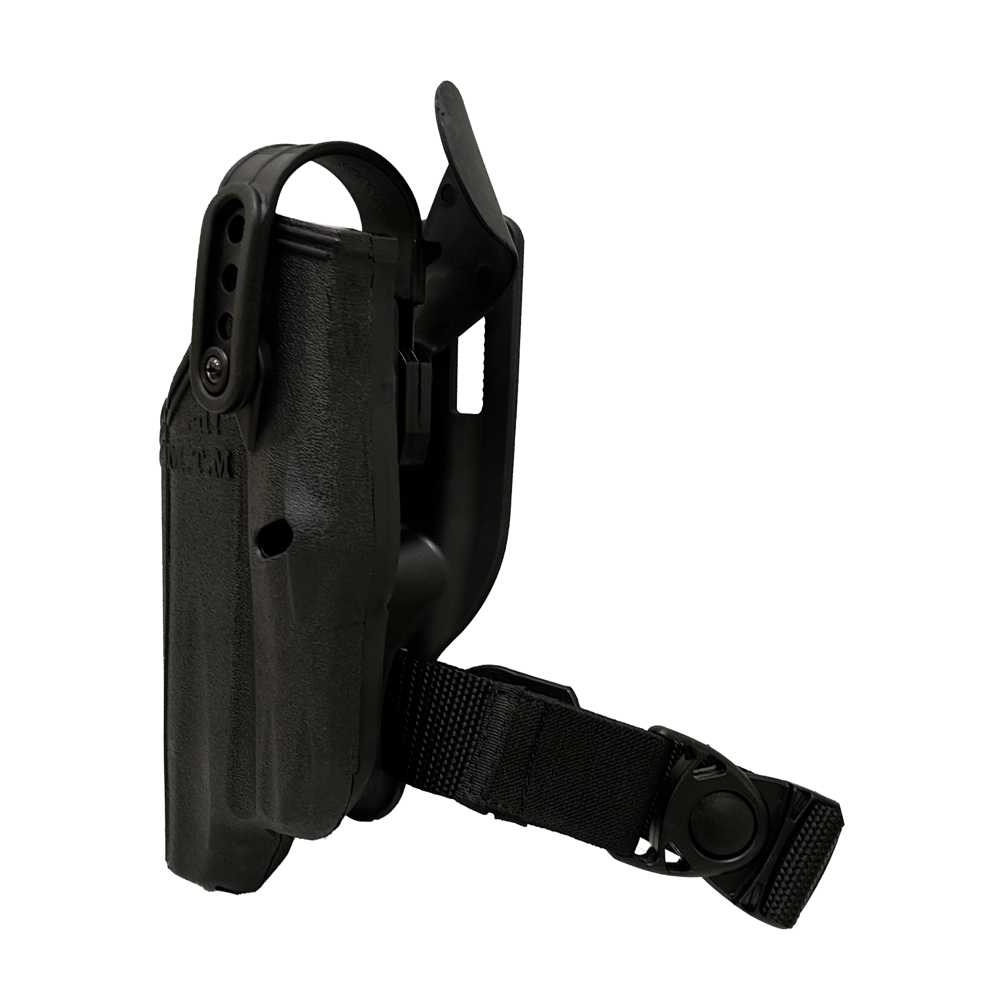 Coldre de Cintura Glock com Lanterna Mid-Ride com Tira de Ancoragem ...