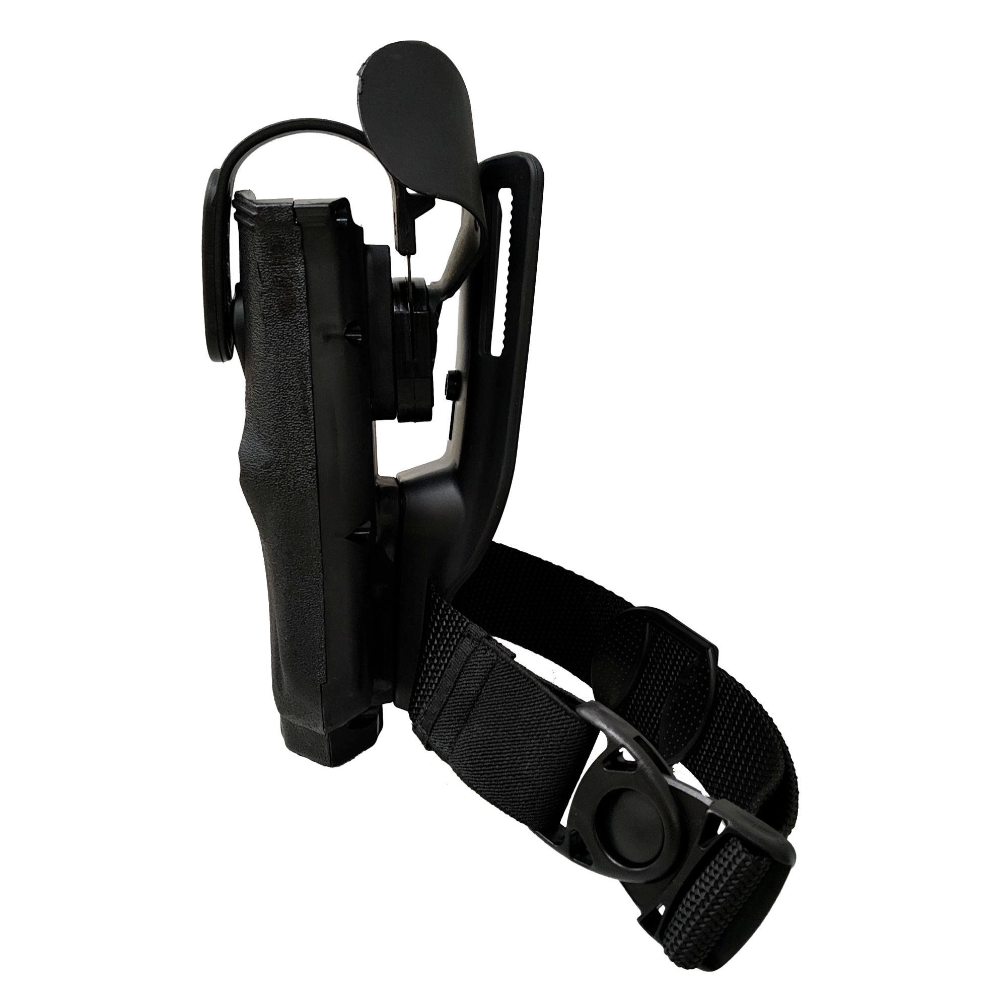 Coldre de Cintura Glock com Lanterna Mid-Ride com Tira de Ancoragem ...