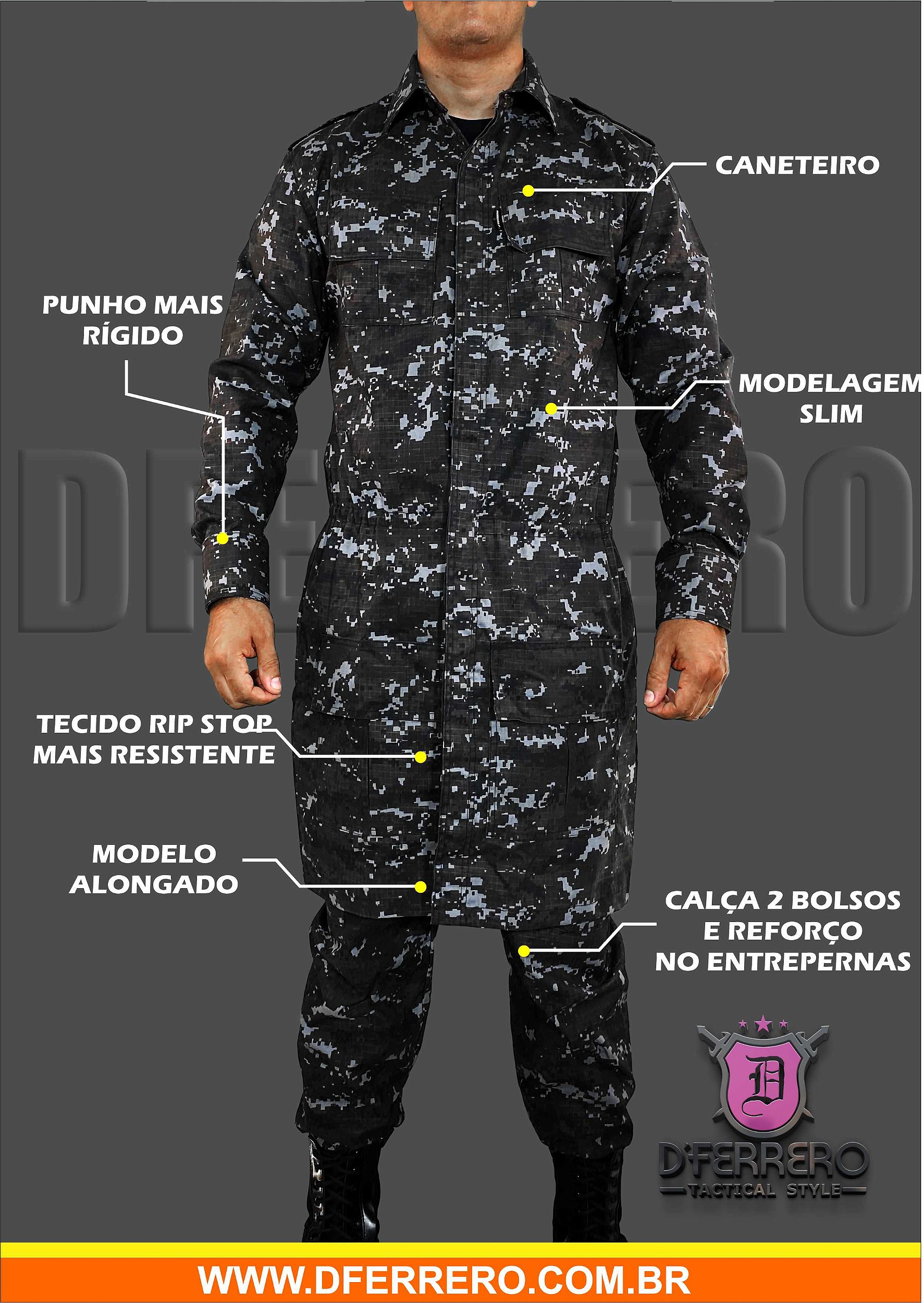 FARDA BATALHÃO DE CHOQUE PM-TO - Dferrero - Uniformes militares e Civis