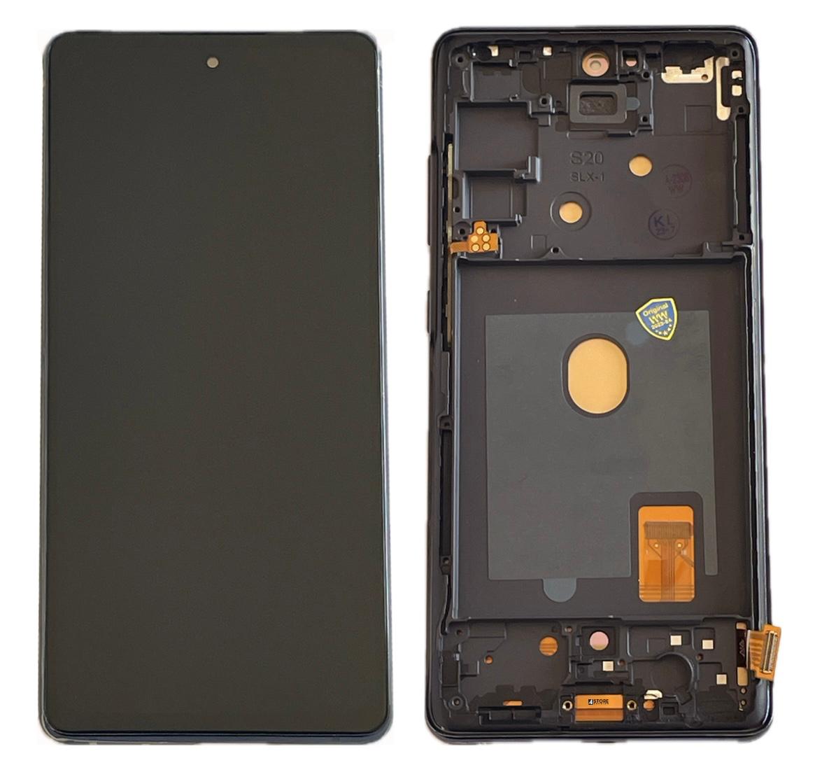 FRONTAL COMPLETA TELA TOUCH DISPLAY LCD SAMSUNG S20FE - Tencel