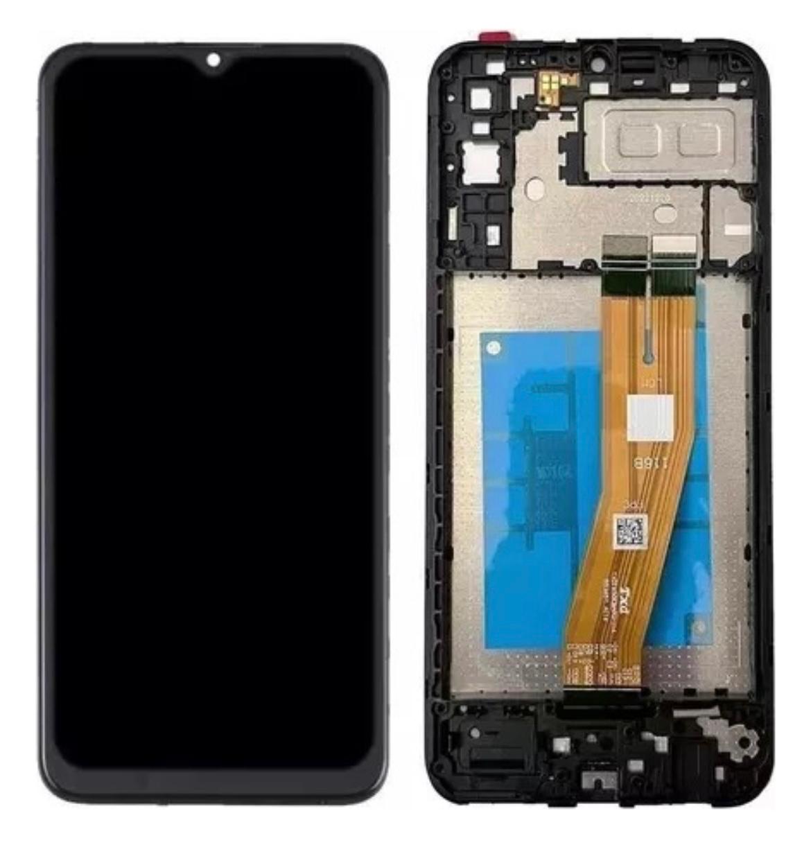 FRONTAL COMPLETA TELA TOUCH DISPLAY LCD SAMSUNG A04E - Tencel