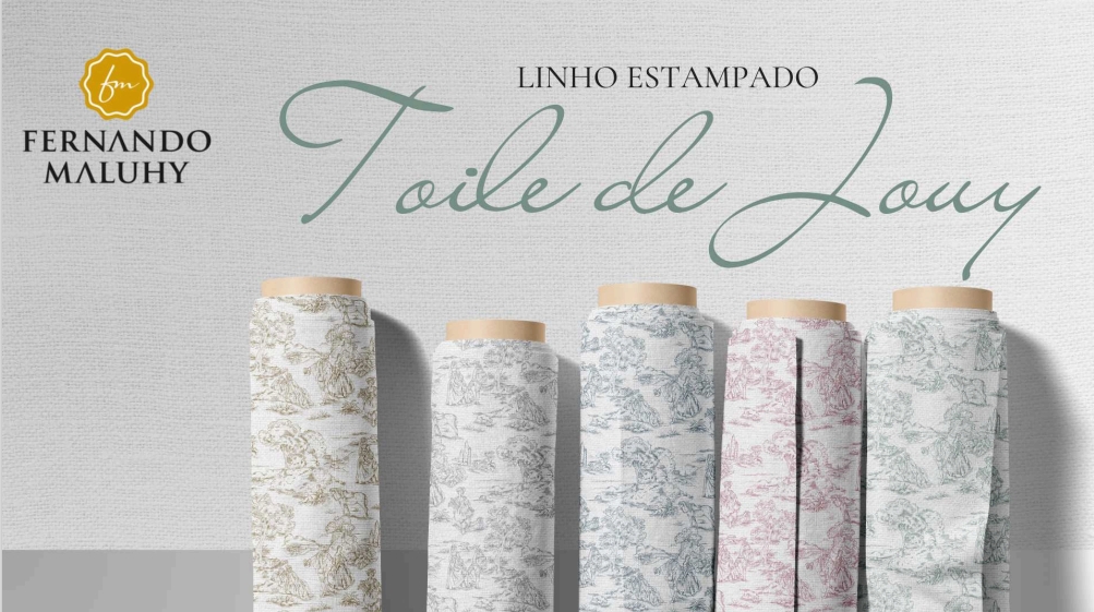 TECIDO LINHO ESTAMPADO PAISAGENS E LUGARES - MAIS AMOR TECIDOS