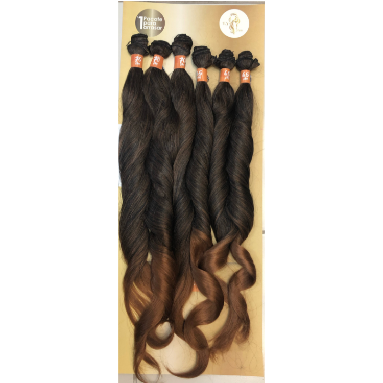 Cabelo Ondulado Fibra Bio Orgânico Ana - Maya Hair