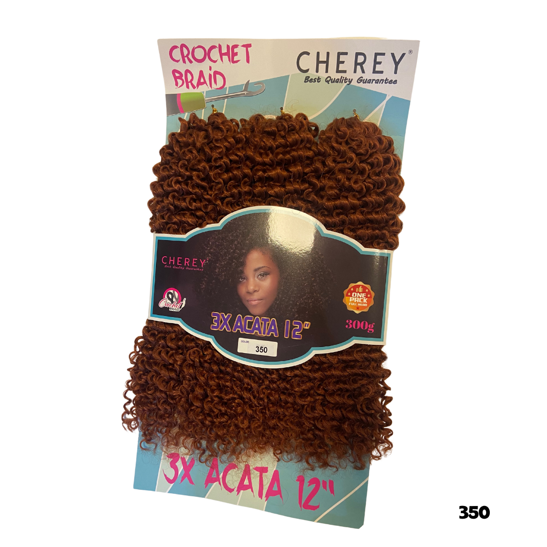 Cabelo Orgânico Cacheado Curto Crochet Acata Cherey - Maya Hair