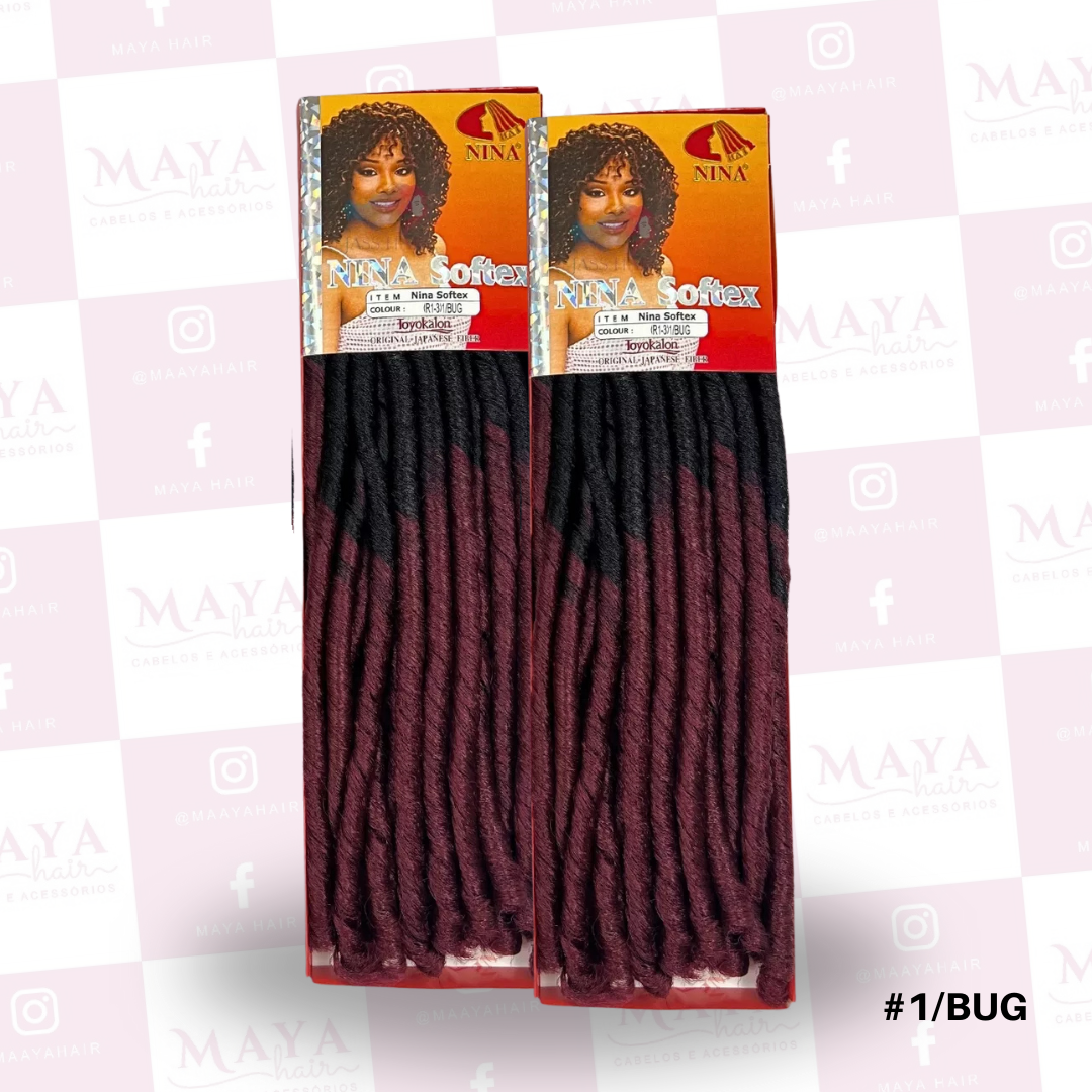 Cabelo Cacheado Nina Softex 100gr - Maya Hair