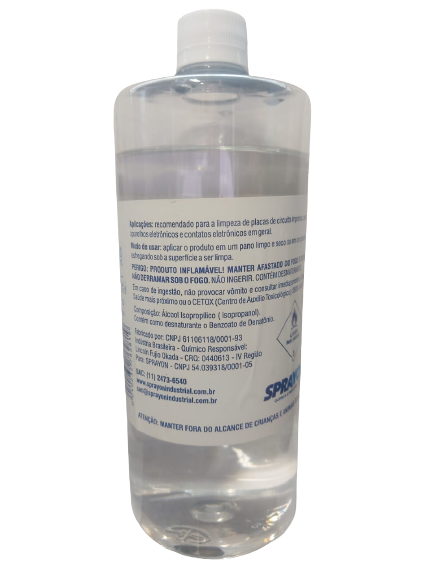 Álcool Isopropílico 1 LITRO CHEMITRON 1000ML - Power Circuit ...