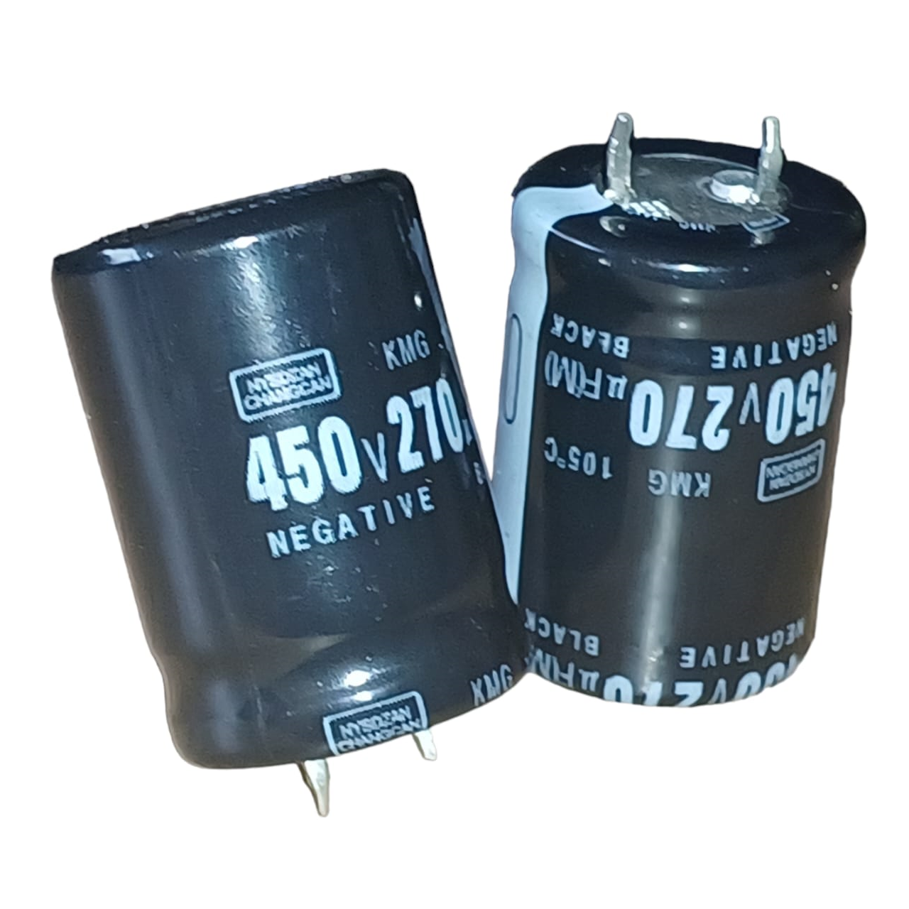 Capacitor Eletrolítico 270UF/450V 25X35mm 105°C Snap-In Nichicon ...
