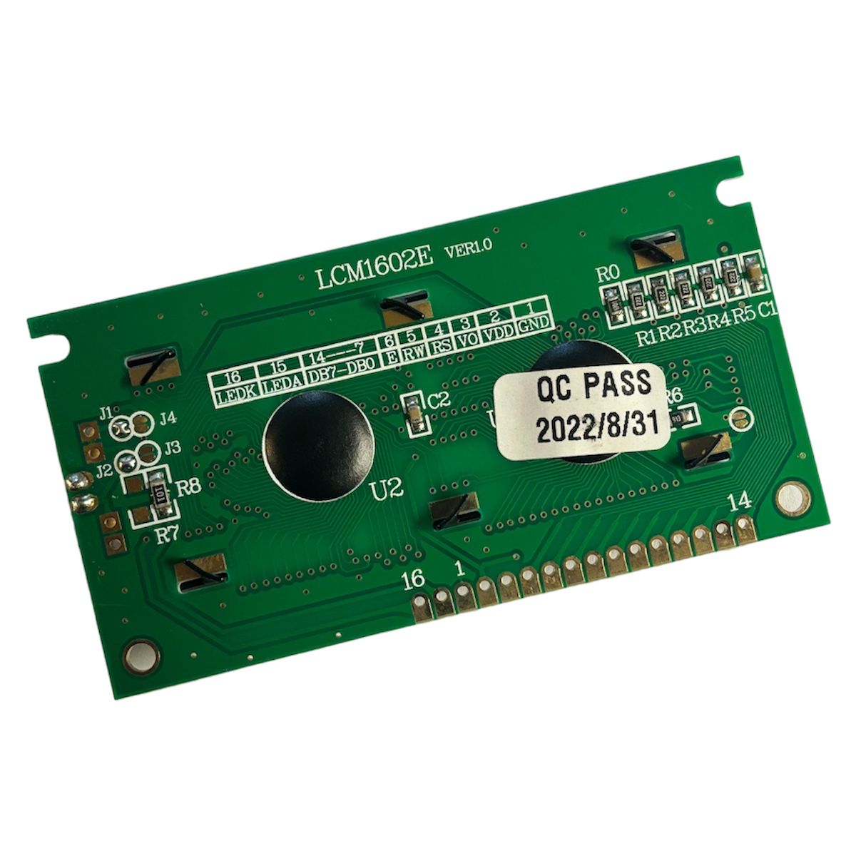 Display Lcd 16X2 Com BackLight Verde - Power Circuit - Componentes ...