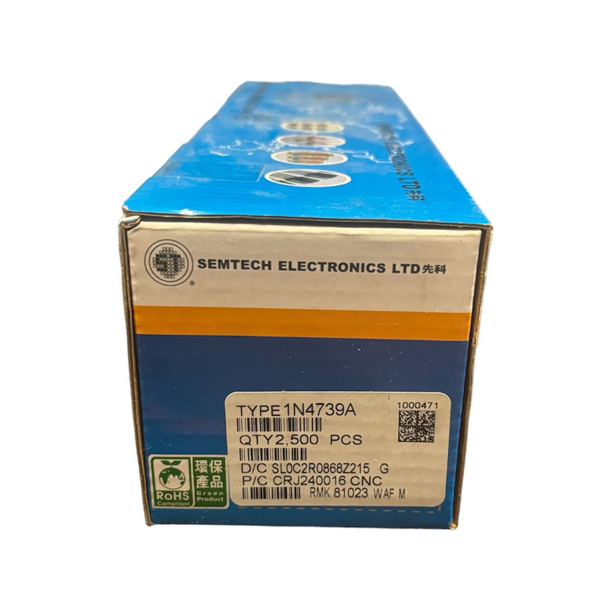 Caixa c/ 2500 Diodo Zener 1N4739A 5% 9V1 1W DO-41 - Power Circuit ...