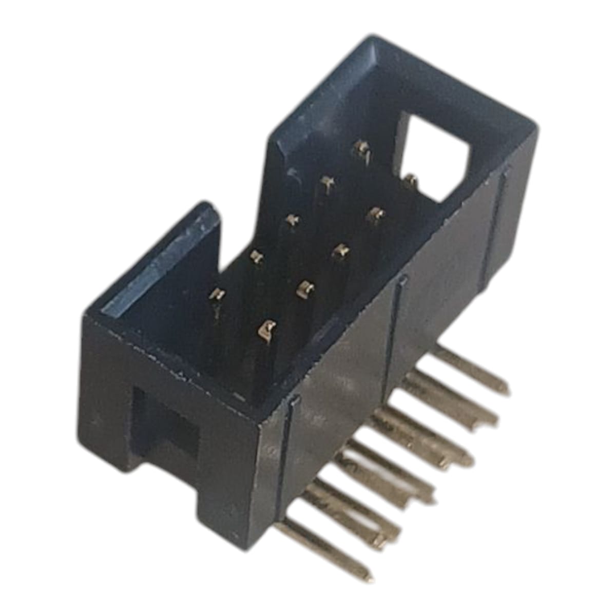 Conector Header 10 Vias 90°c 2,54mm - Power Circuit - Componentes ...