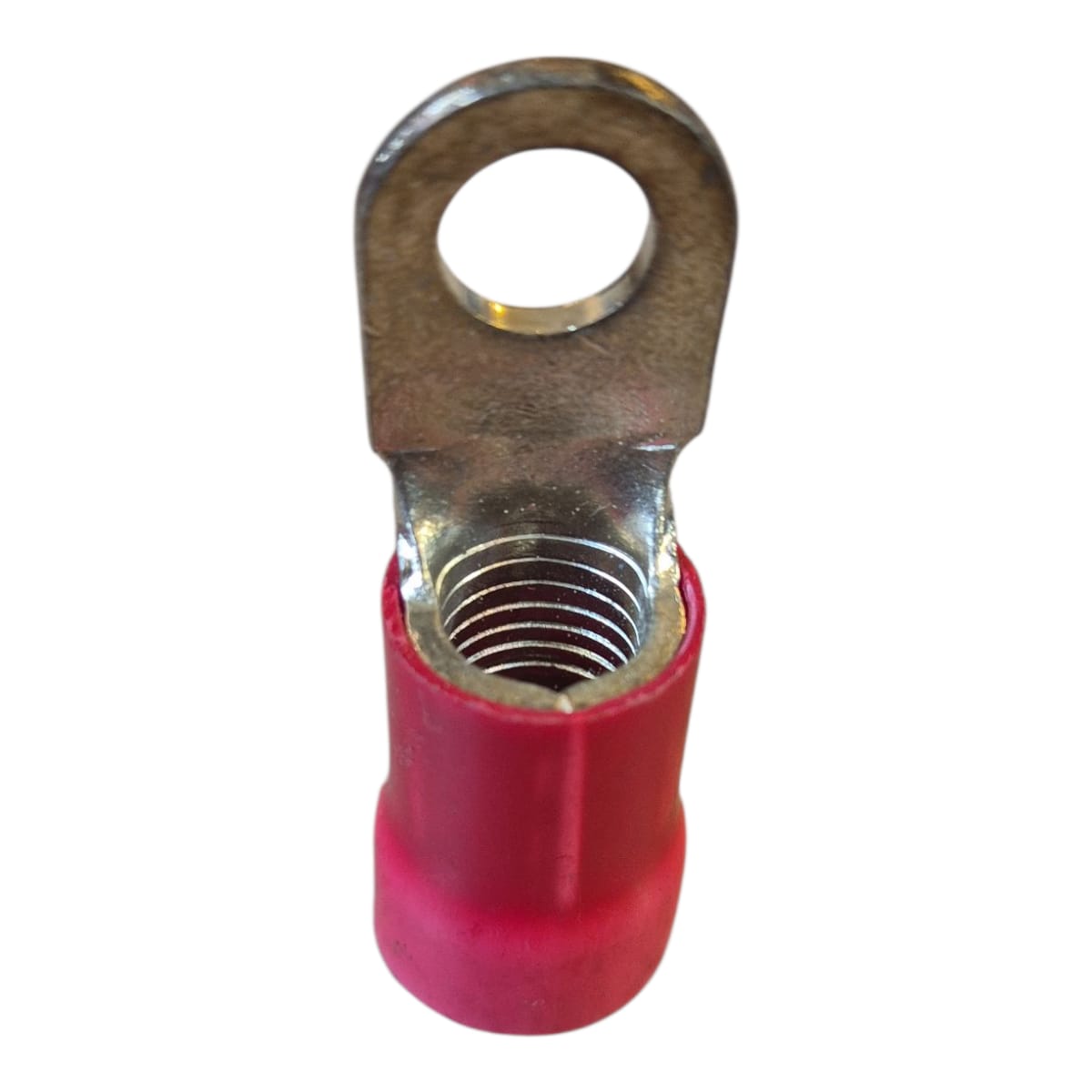 Terminal Olhal Pré Isolado Vermelho 25mm M10 Com Rosca - Power Circuit ...