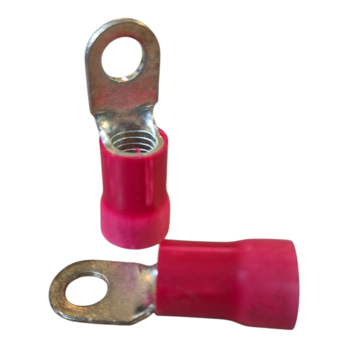 Terminal Olhal Pré Isolado Vermelho 25mm M10 Com Rosca - Power Circuit ...