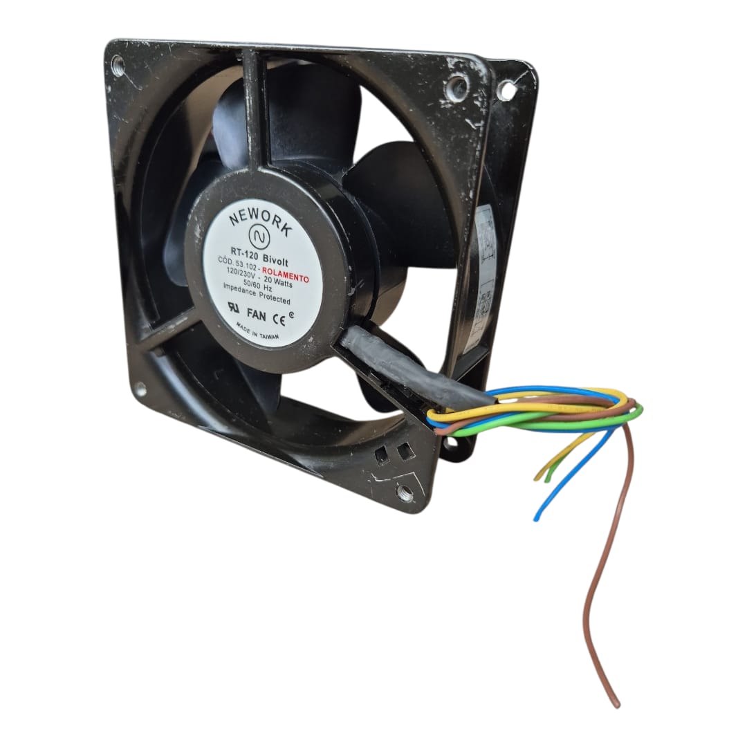 Cooler 120x120x38mm Bivolt Rt-120 120x120x38mm 120/230v Cod:53.102 4f ...