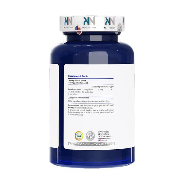 SUPLEMENTO DMZ 60 CÁPSULAS - KN NUTRITION - BM VITAMINAS