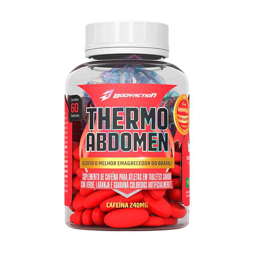 THERMO ABDOMEN 60 CÁPSULAS - BODY ACTION - BM VITAMINAS