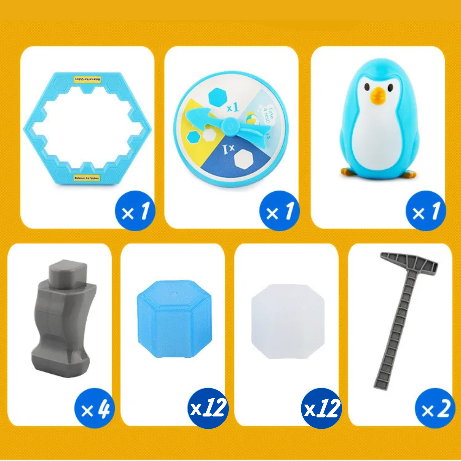 Jogo Quebra Gelo Pinguim Brinquedo Interativo - TudoAquiKids