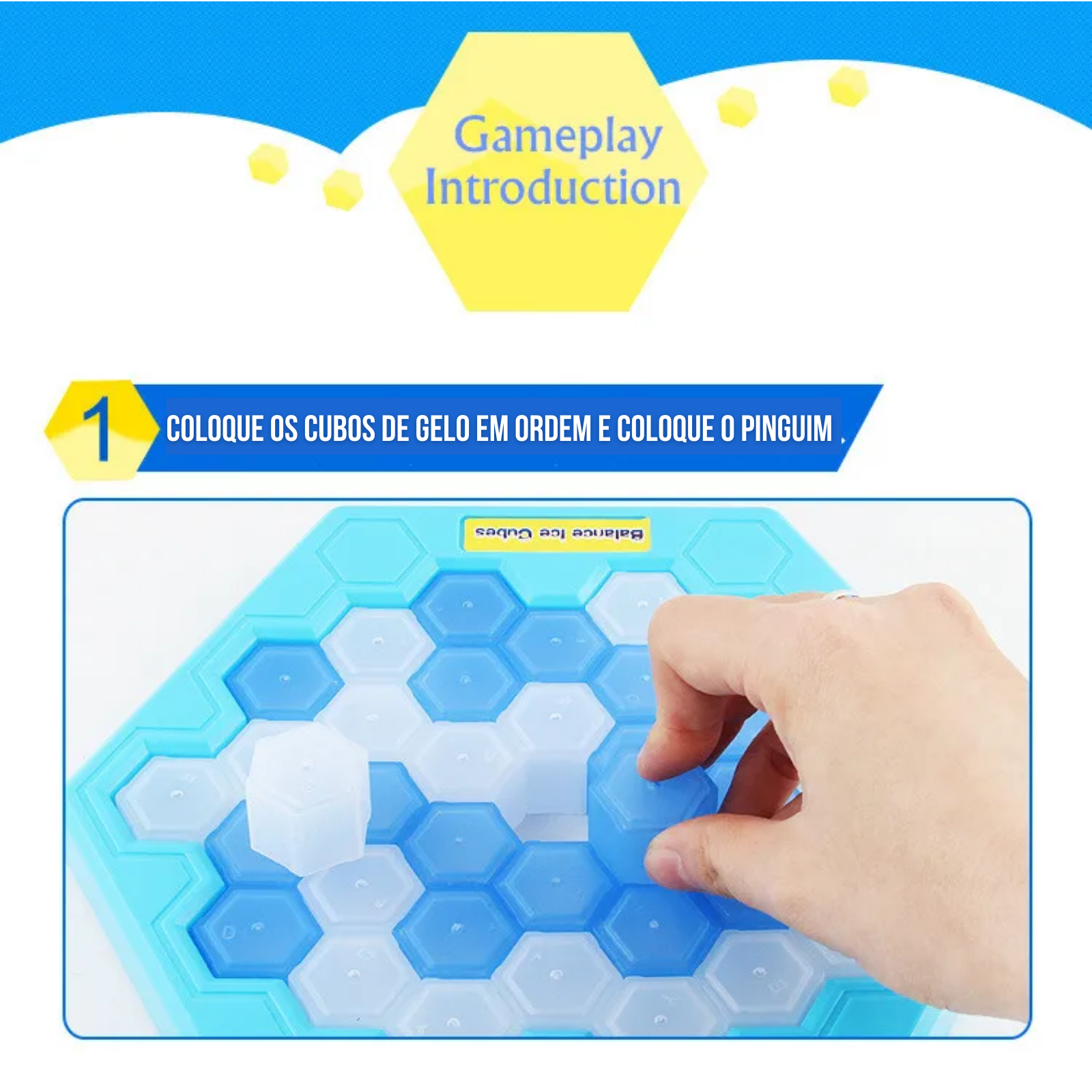 Jogo Quebra Gelo Pinguim Brinquedo Interativo - TudoAquiKids