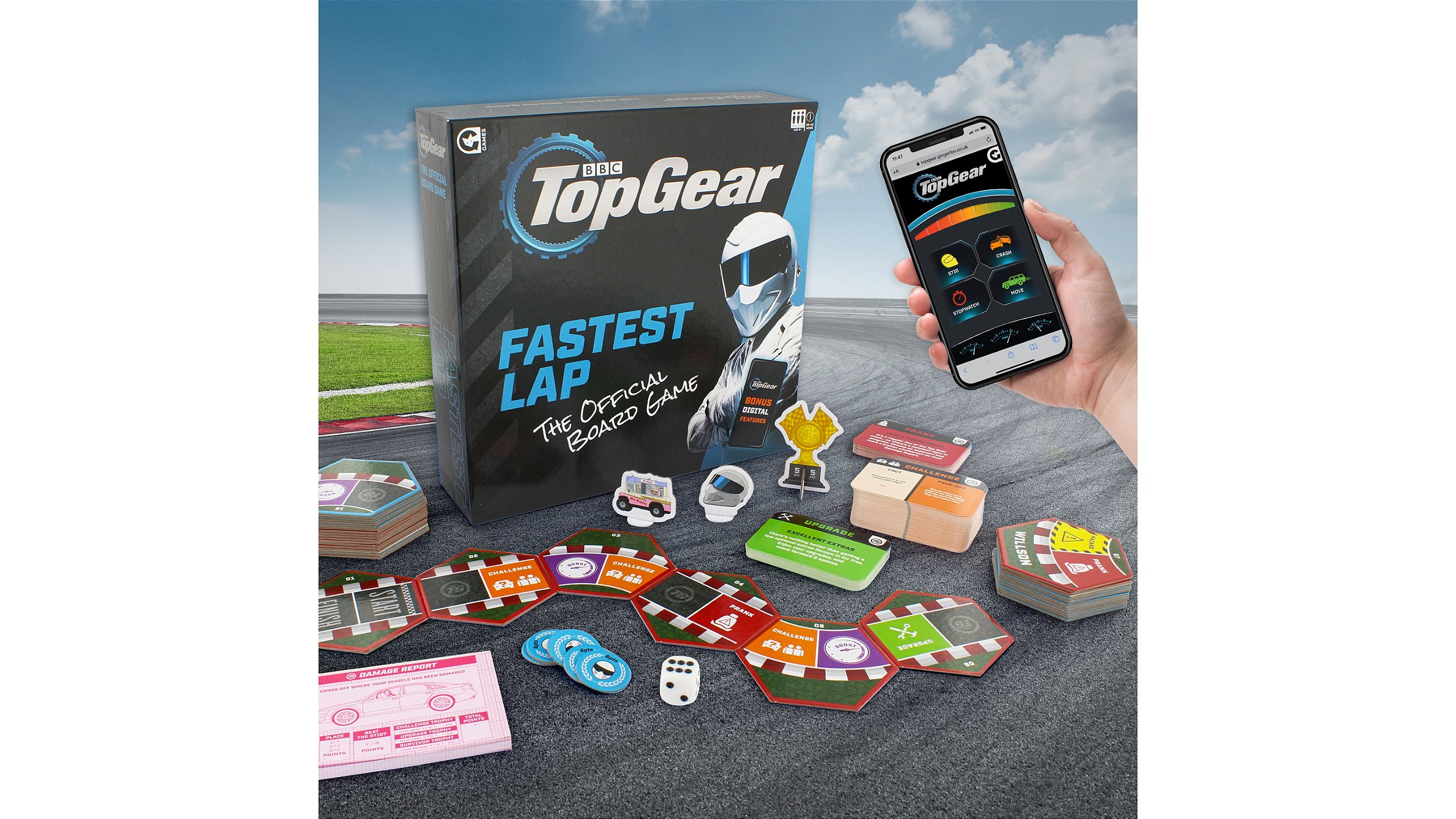 Top Gear Board Game - Meeple Forasteiro Jogos de Tabuleiro