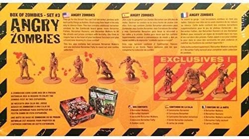 Zombicide/Box of Zombies/#3 Angry Zombies/1 a 6 joagores/13 anos/60min ...