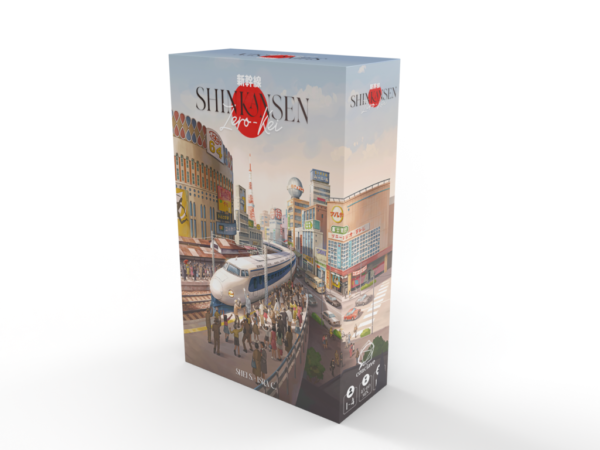 Shinkansen Zero-kei - Meeple Forasteiro Jogos de Tabuleiro