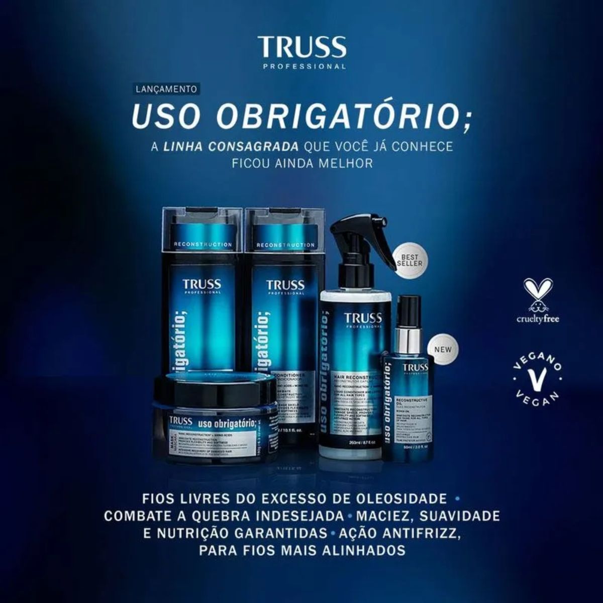 Truss Kit Uso Obrigatório Shampoo E Condicionador 2x300ml - VIVA LA ...