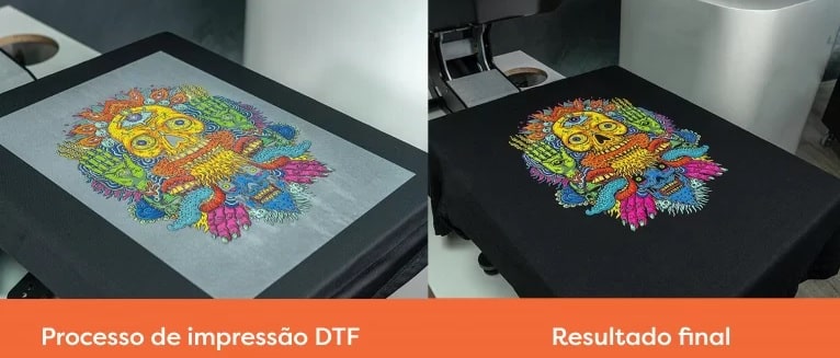 Impressão DTF Por Metro Com Sua Arte - QUALQUER TECIDO - Master Print DTF