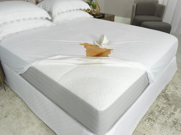 Lençol Impermeável PVC Siliconado - Proteção e Conforto - Saúde Total ...