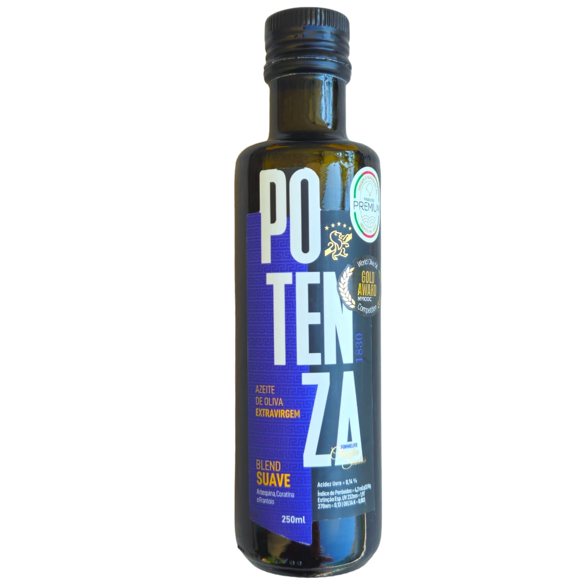 Azeite Extra Virgem Potenza Blend Frutado 250ml. Premiado - Azeite de A ...