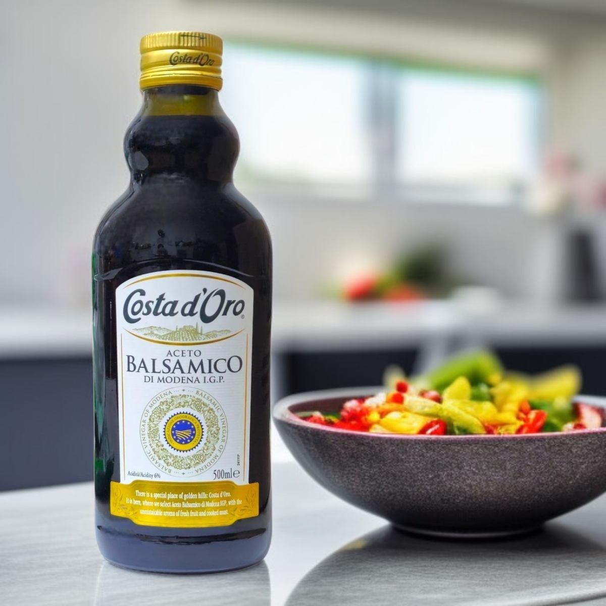 Aceto Balsamico Italiano Costa D'oro Igp Modena 500ml - Azeite de A AZeite