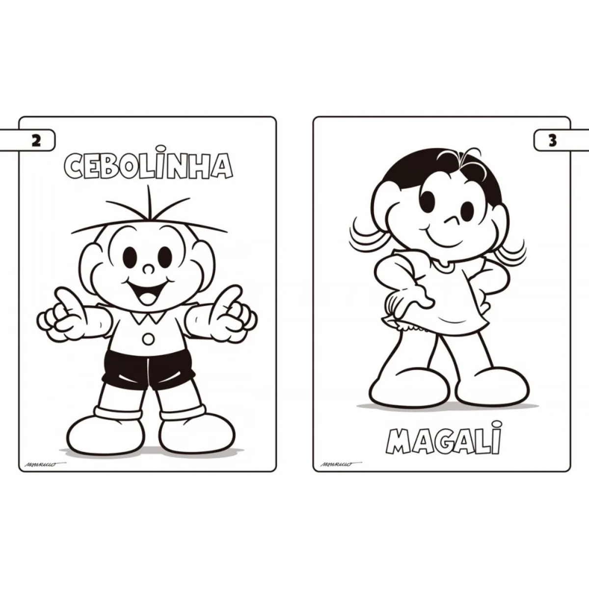 Livro 101 Primeiros Desenhos - Turma Da Mônica - Inventio Store