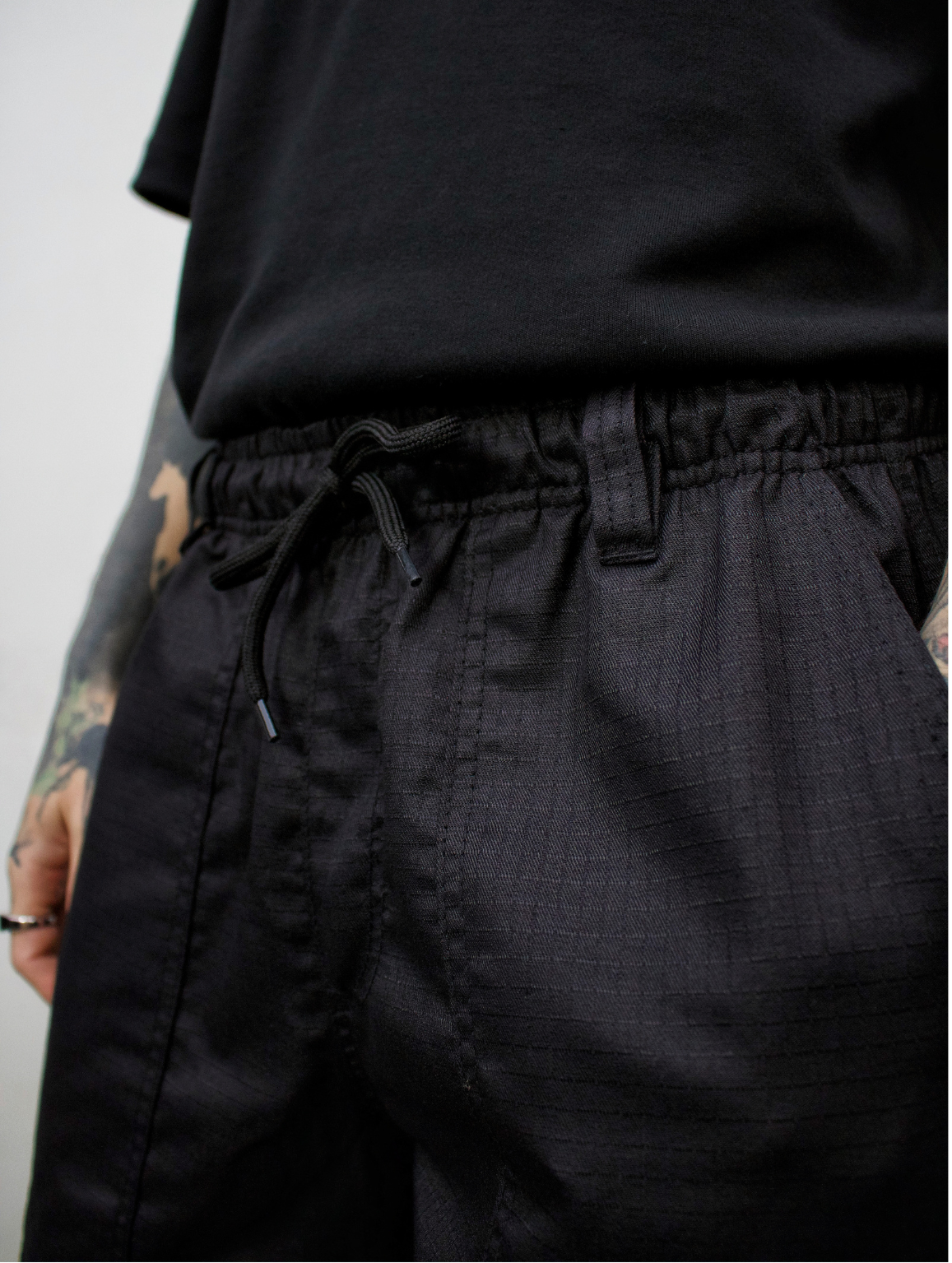 Calça cargo - NOIR - HERMETIK STORE