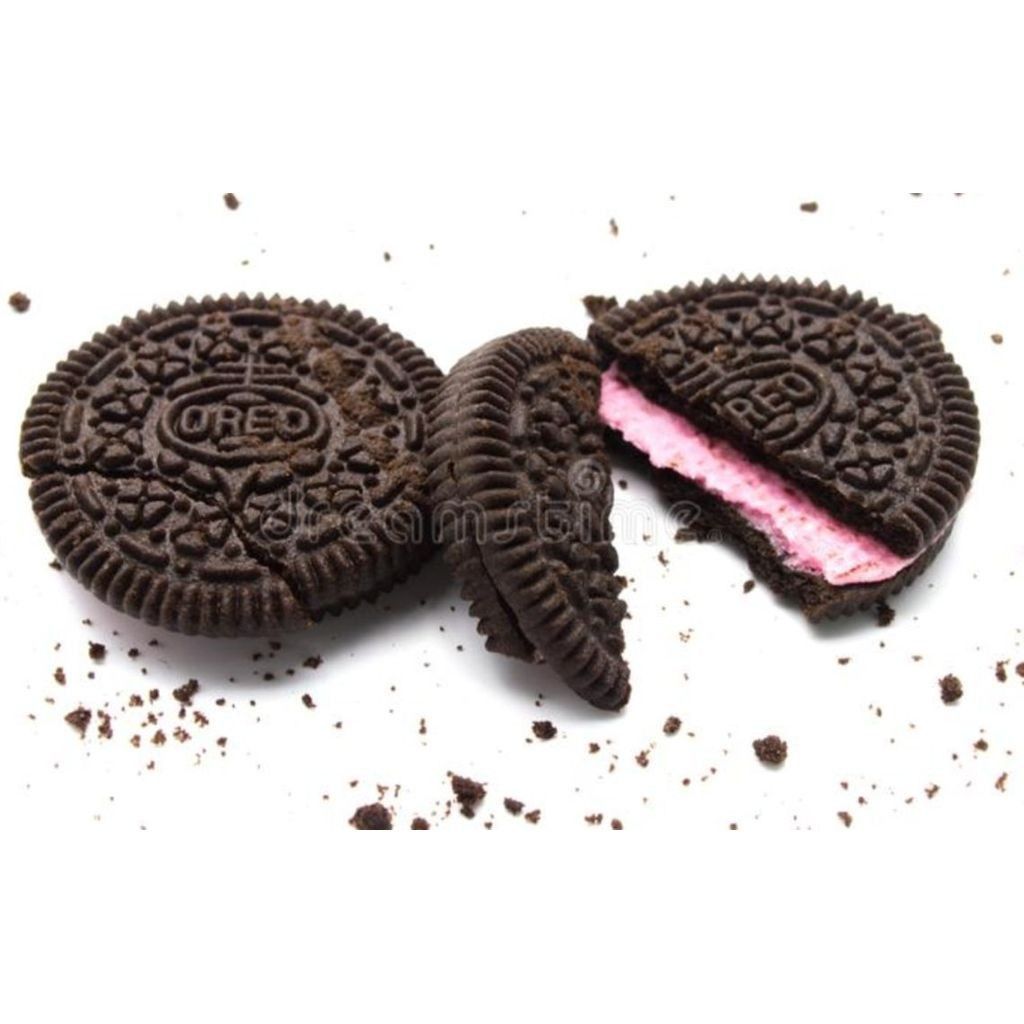 Biscoito Recheado Chocolate Oreo Milkshake Morango 4X36G - Loja de ...