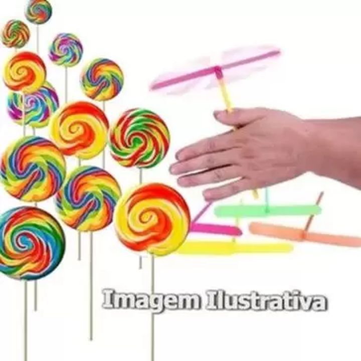 Pirulito Psicodélico Hélice - Pacote com 500G - Loja de festa Cabral e ...