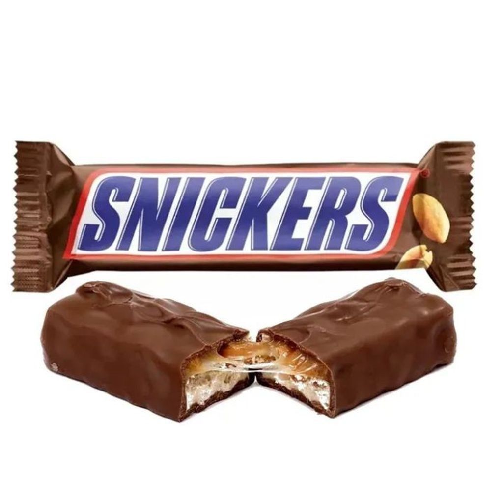 Chocolate Barra Snickers Original - Display 20X45G - Loja de festa ...