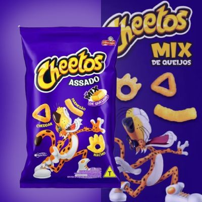 Salgadinho Cheetos Mix de Queijos Pepsico - 115G - Loja de festa Cabral ...