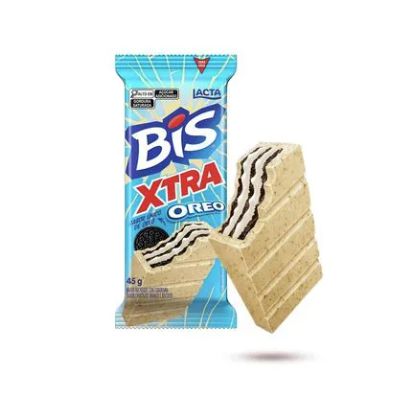 Chocolate Bis Xtra Oreo Mondelez 45G - Loja de festa Cabral e Sousa